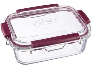 5010853233475 - Frischhaltedose KILNER Lebensmittelaufbewahrungsbehälter Gr B H L 19 cm x 9 cm x 25 cm farblos (transparent) Frischhaltedosen auslaufsicherer Bügelverschluss hitzebeständig spülmaschinengeeignet