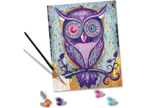 4005556289905 - Malen nach Zahlen RAVENSBURGER CreArt Dreaming Owl Malvorlagen bunt Kinder Malen Zubehör Made in Europe  FSC- schützt Wald - weltweit