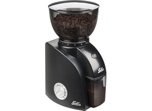 7611210960881 - Scala Zero Static 1662 Kaffeemühle - Elektrische Kaffeemühle - Kaffeemühle mit 24 Mahlgradeinstellungen - Antistatisch - Schwarz