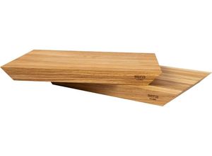 4019111040726 - Schneidebrett SIENA HOME BRESCIA Schneidebretter Gr B H L 25 cm x 3 cm x 35 cm braun (holzfarben) Schneidebretter 45 Griffleiste aus FSC-zertifiziertem Eichenholz