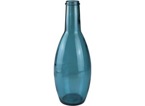 4056422234567 - Bodenvase AM DESIGN blau Vasen B H T 1600cm x 4500cm x 1600cm Glas mundgelasen Höhe 45 cm B1600cm H4500cm T1600cm