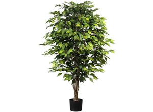 4003529889572 - Kunstpflanze CREATIV GREEN Ficus Benjamini Kunstpflanzen Gr H 150 cm 1 St grün Kunstpalme Kunstpflanze Kunstpalmen Kunstpflanzen