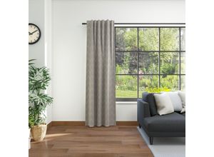 4006470495281 - Vorhang NEUTEX FOR YOU Como Gardinen Gr 245 cm Multifunktionsband 146 cm grau (taupe) Schlafzimmergardinen moderne Klassik