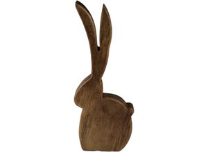 4056422228283 - Osterhase AM DESIGN Osterfigur aus Holz Osterdekoration Dekofiguren Gr B H T 5 cm x 38 cm x 16 cm braun Dekofiguren Dekofigur Ostern Frühjahrsdeko