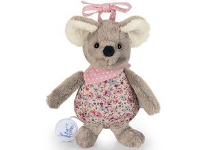 4055579103511 - Spieluhr STERNTALER Mabel S grau (grau rosa) Spieluhren KinderB15cm H7cm T18cm Polyester Baumwolle B15cm H7cm T18cm