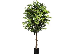 4003529889589 - Kunstpflanze CREATIV GREEN Ficus Benjamini Kunstpflanzen Gr B H 108 cm x 180 cm 1 St grün Kunstpalme Kunstpflanze Kunstpalmen Kunstpflanzen