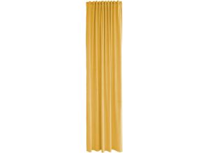 4043343549948 - Vorhang Velia Gardinen Gr 245 cm verdeckte Schlaufen 140 cm gelb (safran) Verdeckte Schlaufen