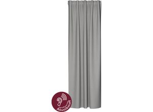 4043343548729 - Vorhang Allen Gardinen Gr 245 cm verdeckte Schlaufen 140 cm grau (taupe) Vorhang Verdeckte Schlaufen Gardine