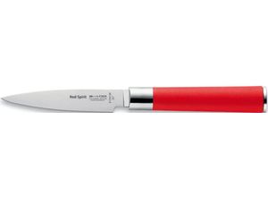 4009215163568 - Allzweckmesser F DICK Red Spirit rot (rot edelstahlfarben) Klingenlänge 9cm X50 CrMoV15 Klingenstahl Kochmesser Officemesser 9 cm