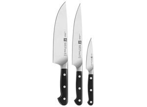 4009839300653 - Messer-Set »SIGMAFORGE® Pro« (Set 3-tlg Spick- &Garniermesser (11 cm)Fleischmesser (20 cm)Kochmesser (20 cm) Edelstahl 18 10 aus einem Stück geschmiedet silberfarben