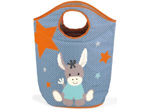 4055579958678 - Allzweckkorb STERNTALER Emmi blau (blau orange) Aufbewahrungsboxen Kinder B H T 58cm x 71cm x 29cm Polyester Polypropylen B58cm H71cm T29cm