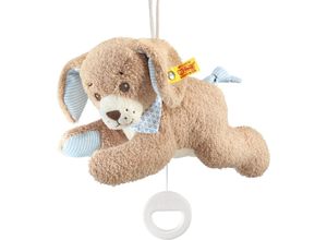 4001505239700 - Spieluhr STEIFF Gute Nacht Hund 22 cm beige (natur) Spieluhren KinderB22cm Plüsch B22cm