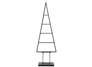 4010385180699 - Dekobaum MY HOME Maischa Weihnachtsdeko aus Metall Dekofiguren Gr B H 34 cm x 90 cm schwarz Dekoweihnachtsbäume zum individuellen Dekorieren