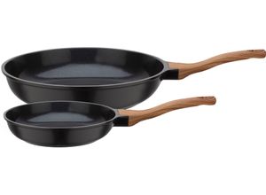 4005643418638 - Pfannen-Set Natural Fit Pfannen Gr Ø 28 cm schwarz Pfannensets mit neuartiger PFAS-freien Antihaft-Versiegelung Induktion