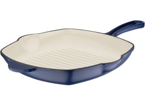 4005643717250 - Grillpfanne Blue Magic Pfannen Gr Ø 27 cm + Höhe 45 cm blau Grillpfannen Pfanne Induktion