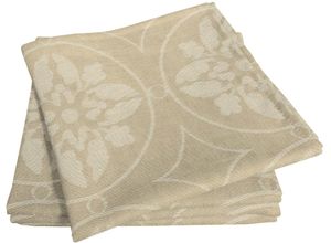 4004567195694 - Stoffserviette ADAM Romantic Puligny Light Servietten Gr Bio-Baumwolle beige Servietten und Zubehör Serviette nachhaltig