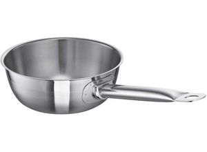 4007257561908 - Sauteuse SCHULTE-UFER Profi Line i Töpfe Gr 12 l + Ø 18 cm silberfarben Weitere Töpfe Topf Induktion