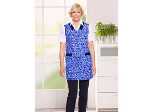 5425023238363 - Kochschürze CLASSIC BASICS Gr 54 blau (blau bedruckt) Damen Schürzen Topflappen Topfhandschuhe Küchenschürzen Haushaltskleidung