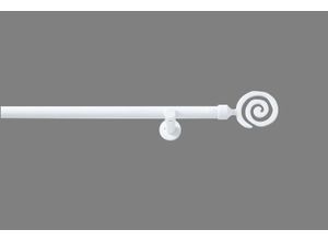 4015161077989 - Vorhangstange Espiral Gardinenstangen Gr L 120 cm Ø 20 mm 1 läufig weiß Kinder Gardinenstangen für