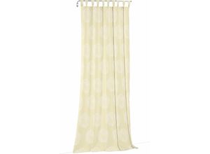 4004567120931 - Vorhang WIRTH Kingston Gr 1 beige (creme) B135cm H145cm Jacquard Polyacryl Polyester Gardinen