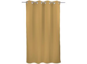 4032107222876 - Vorhang VHG Leon1 Gardinen Gr 130 cm Ösen 145 cm beige (sand) Ösen Verdunkler Energie sparendWärmeschutzblickdichtverschiedene Größen