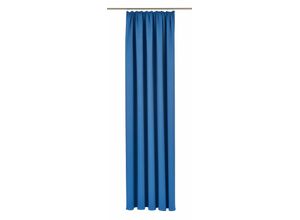 4032107171266 - Vorhang VHG Leon Gardinen Gr 160 cm Kräuselband 145 cm blau (hellblau) Kräuselband Verdunkler Energie sparendWärmeschutzblickdichtverschiedene Größen