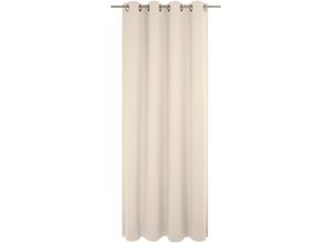 4004567519933 - Vorhang WIRTH Umea Gr 4 beige B132cm H245cm Jacquard Polyester Gardinen