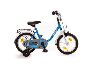 4033365990057 - Kinderfahrrad Bibi 14 Zoll blau weiß