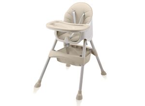 4260595752142 - Design 2in1 Kinderhochstuhl - Oscar in Beige - Baby Vivo