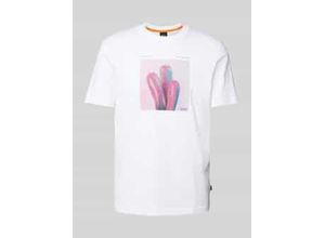 4063545527032 - T-Shirt mit Label-Print Modell mextour