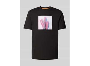 4063545526646 - T-Shirt mit Label-Print Modell mextour