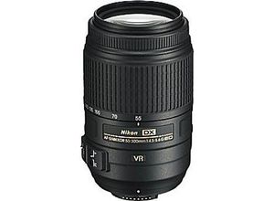 4960759026255 - AF-S DX NIKKOR 55-300 mm F45-56 ED G VR 58 mm Filtergewinde (F Anschluss) schwarz