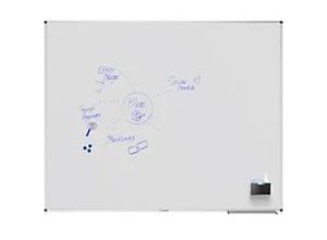 8713797105231 - Whiteboard UNITE PLUS magnetisch Markerablage B 1500 x T 126 x H 1200 mm emaillierter Keramikstahl weiß