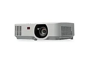 5028695613157 - 3LCD Beamer SHARP NEC P554U 1920 x 1200 HD WUXGA 5300 ANSI Lumen 16-facher Zoom 20 Watt Lautsprecher 2 x HDMI USB LAN bis 8000 h weiß