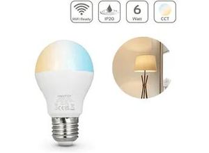 4260385828422 - MiBoxer CCT Lampe 6W DUAL WHITE E27 | WiFi ready | FUT017