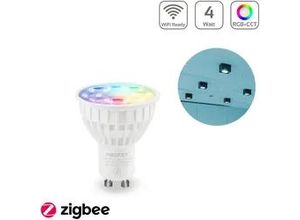 4063592027547 - MiBoxer Zigbee 30 + 24GHz RGB+CCT LED Spot 4W GU10 FUT103ZR