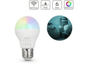 4260385823533 - MiBoxer RGB+CCT Lampe 6W E27 | WiFi ready | FUT014