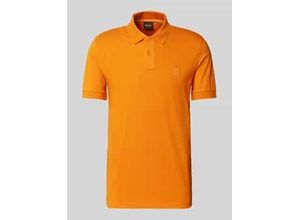 4063544859431 - Slim Fit Poloshirt mit Label-Badge Modell Passenger