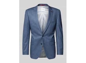 4036085735762 - Baukasten-Sakko Herren Slim Fit Schurwolle blau strukturiert