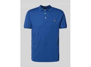 3616853313371 - Poloshirt mit Label-Stitching