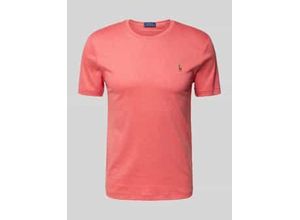 3616419334277 - T-Shirt mit Label-Stitching