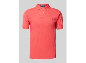 3616853368043 - Poloshirt mit Label-Stitching