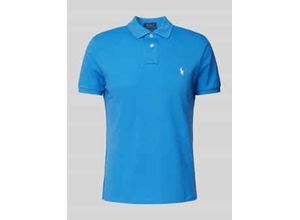 3616853539023 - Custom Slim Fit Poloshirt aus reiner Baumwolle