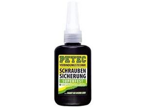 4013558930503 - PETEC Schraubensicherung superfest (50 g) SchraubensicherungBuchsen Lager-Klebstoff Grün für MAN 0410160-9164 93050