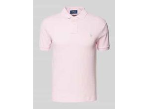 3616853327835 - Poloshirt mit Label-Stitching