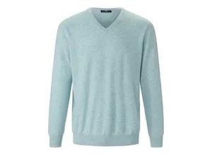 4061389733435 - V-Pullover aus 100% Premium-Kaschmir Cashmere türkis 48