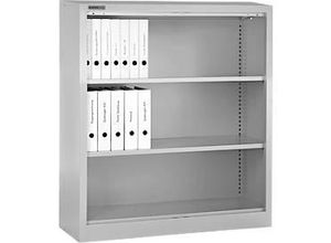 4051273789754 - Select Regalschrank MS 3 OH B 950 x T 400 x H 1215 mm Stahlblech Verkehrsweiß