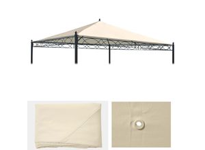 4057651298023 - Ersatzbezug für Dach Pergola Pavillon Calpe 3x3m ~ creme