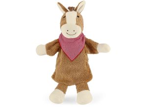 4043168344278 - Handpuppe STERNTALER Pferd braun (hellbraun) Puppen Kinder Baumwolle Polyester