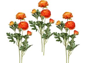 4003529905159 - Kunstblume CREATIV GREEN Kunstpflanzen Gr H 40 cm 6 St orange Kunst-Blumen Kunstpflanzen 6er Set